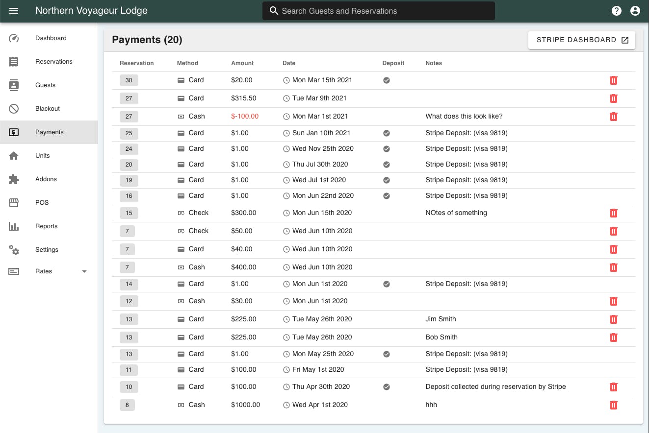 Getting paid - Payments - CabinKey™